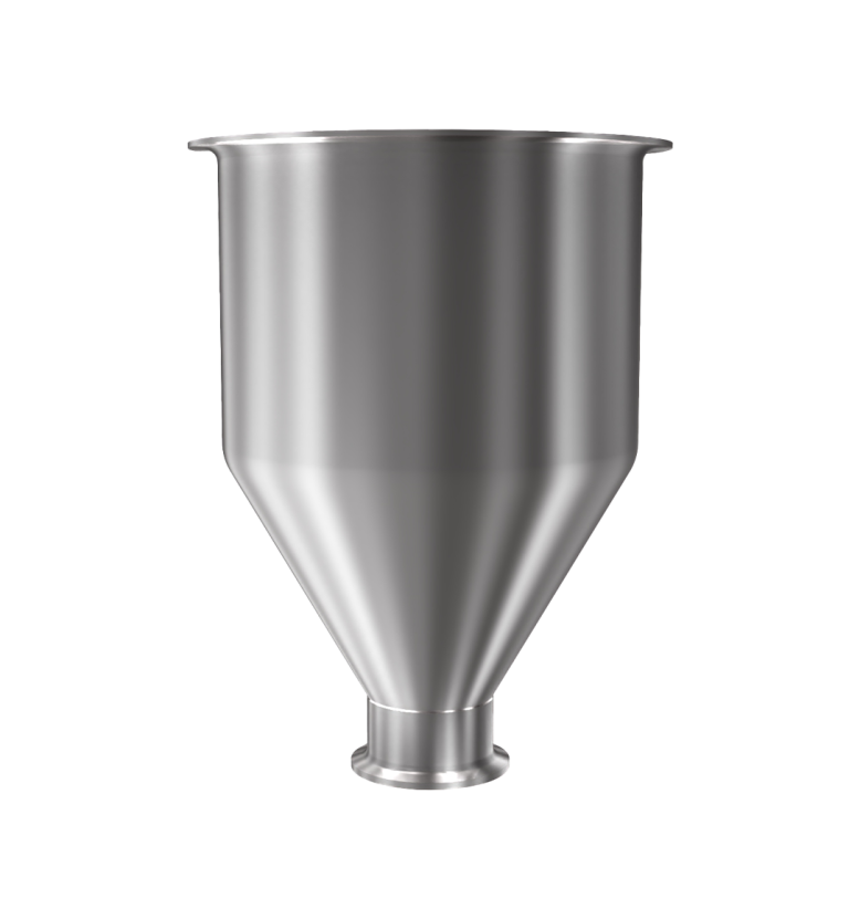 Stainless Steel Sanitary Funnels and Cones | Toledo Metal Spinning