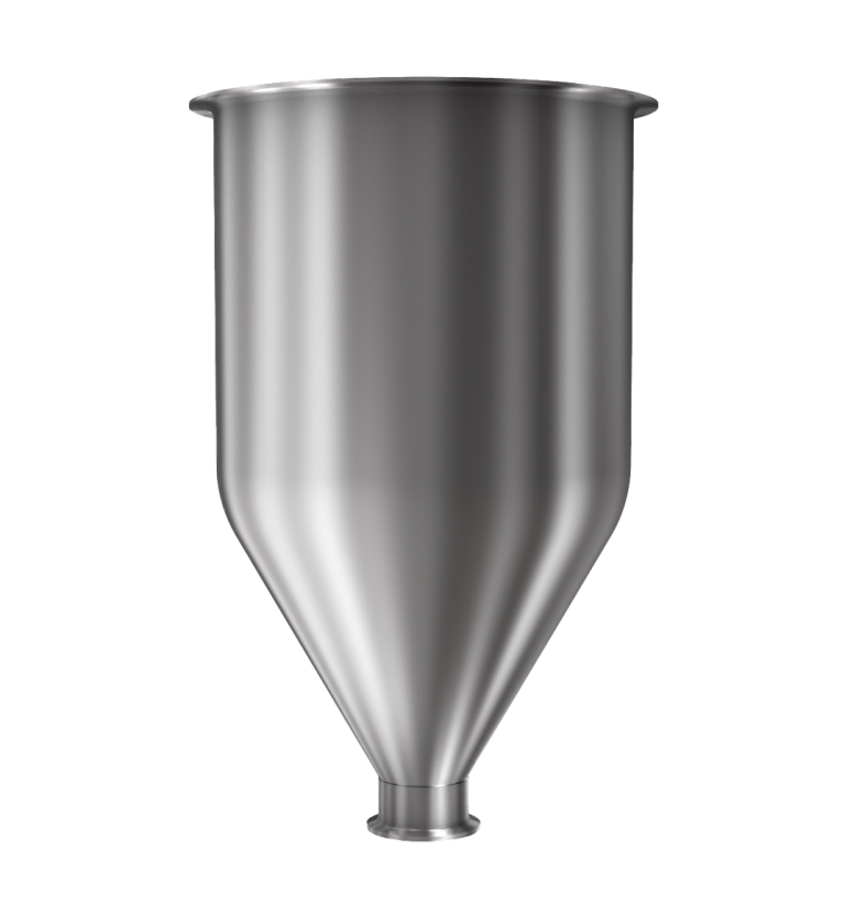 Stainless Steel Sanitary Funnels and Cones | Toledo Metal Spinning