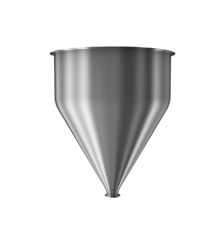 Stainless Steel Sanitary Funnels and Cones | Toledo Metal Spinning