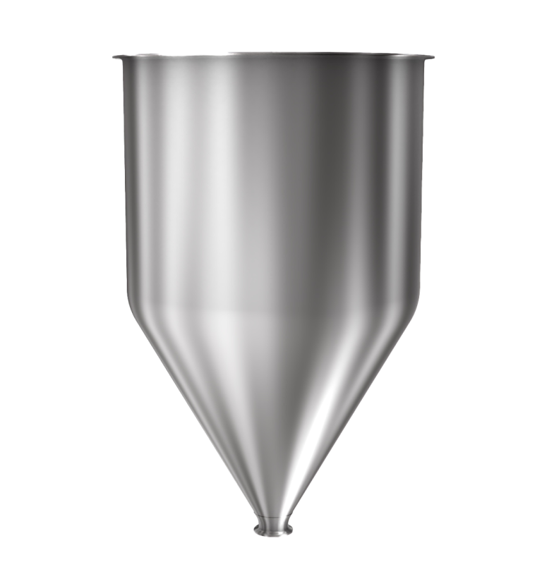 Stainless Steel Sanitary Funnels and Cones | Toledo Metal Spinning