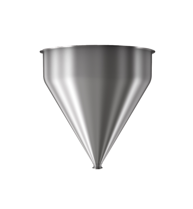 Stainless Steel Sanitary Funnels and Cones | Toledo Metal Spinning