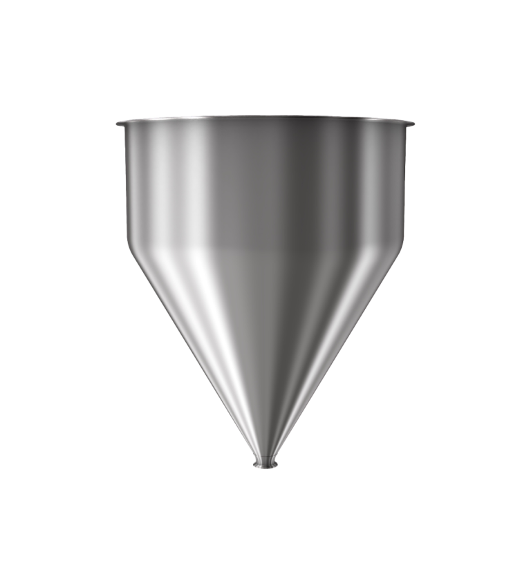 Stainless Steel Sanitary Funnels and Cones | Toledo Metal Spinning