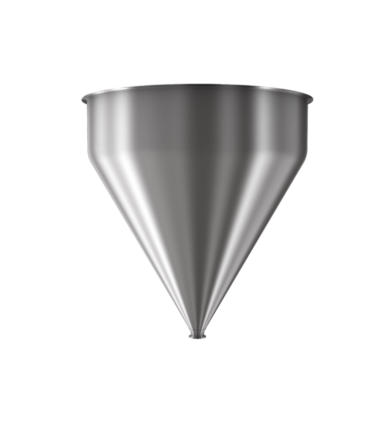 Stainless Steel Sanitary Funnels and Cones | Toledo Metal Spinning